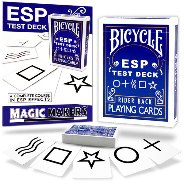 ESP Test Deck (Blue Rider Back Bicycle Edition) - Trick – Magic Inc.
