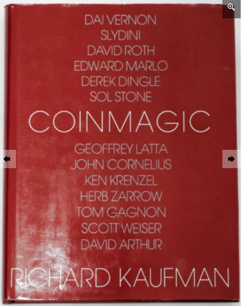 Coin Magic by Richard Kaufman - Book – Magic Inc.