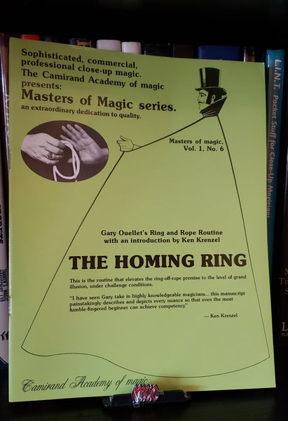 The Homing Ring by Gary Ouellet - Book – Magic Inc.