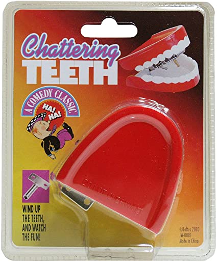 Wind-Up Chattering Teeth - Novelty – Magic Inc.