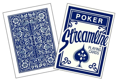 Streamline Standard Playing Cards (Red, Blue) by USPCC – Magic Inc.
