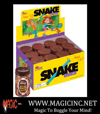 Mixed Nuts Snake Can - Joke – Magic Inc.