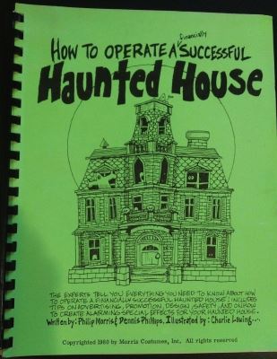 How To Operate A Financially Successful Haunted House - Book – Magic Inc.